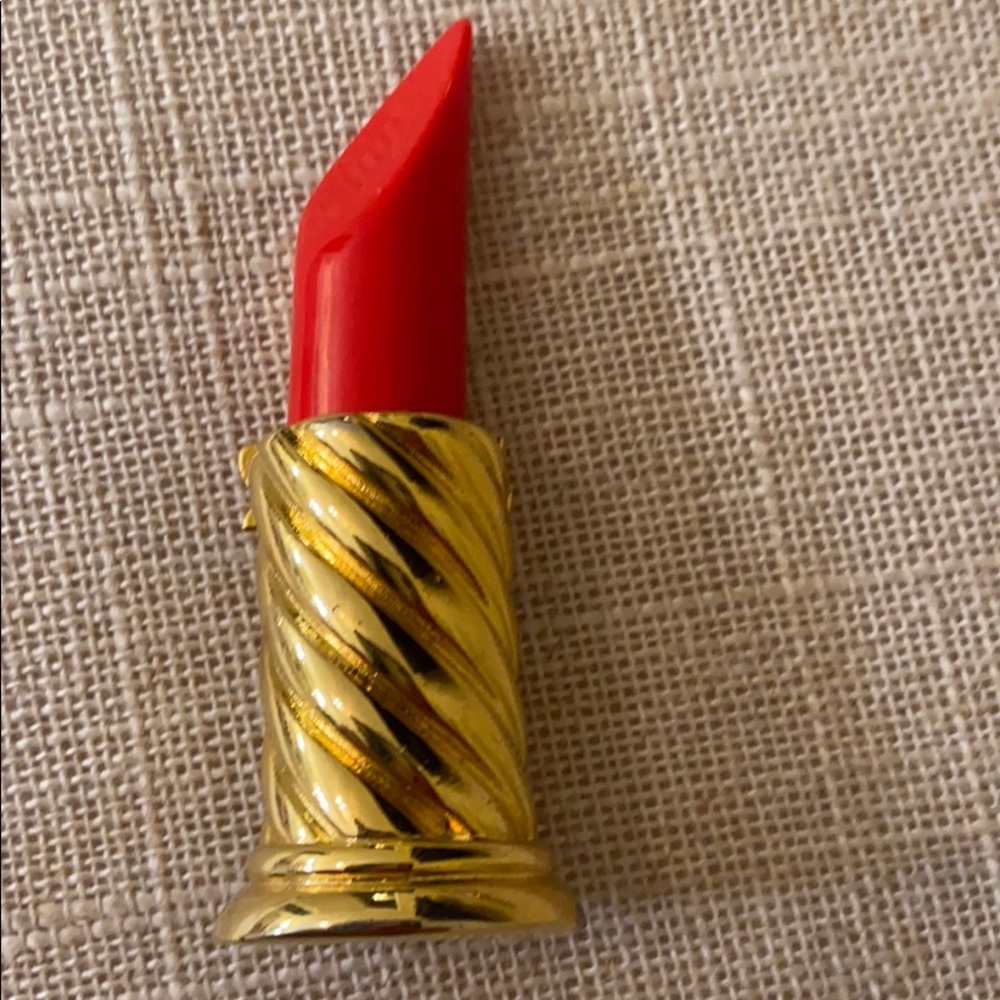 Anne Klein Very Rare Lipstick Pin - Gem